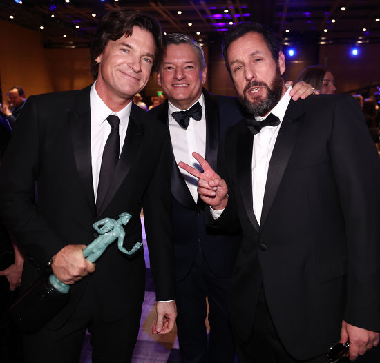 Jason Bateman Ted Sarandos Adam Sandler Editorial Stock Photo - Stock ...