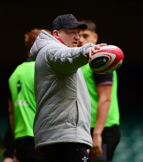 Neil Jenkins Kicking Coach Wales During Editorial Stock Photo - Stock ...