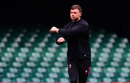 Mason Grady Wales During Wales Rugby Editorial Stock Photo - Stock ...