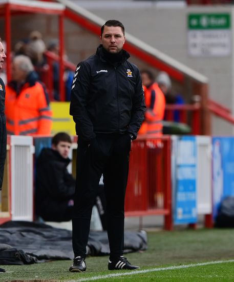 Mark Bonner Manager Cambridge United During Editorial Stock Photo ...