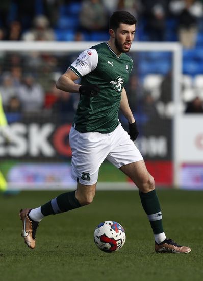 Plymouth Argyle Player Finn Azaz Attacking Editorial Stock Photo ...