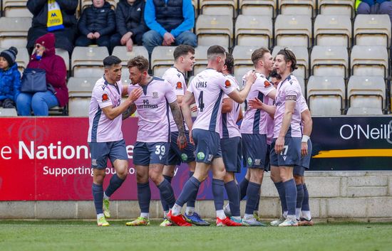 Goal Celebrations Callum Powell Southend United Editorial Stock Photo ...