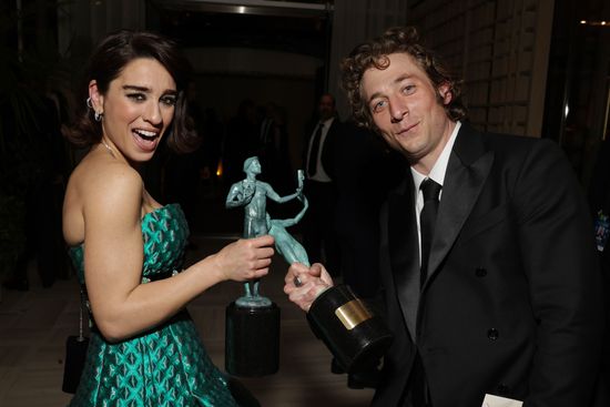 Simona Tabasco Jeremy Allen White Editorial Stock Photo - Stock Image ...
