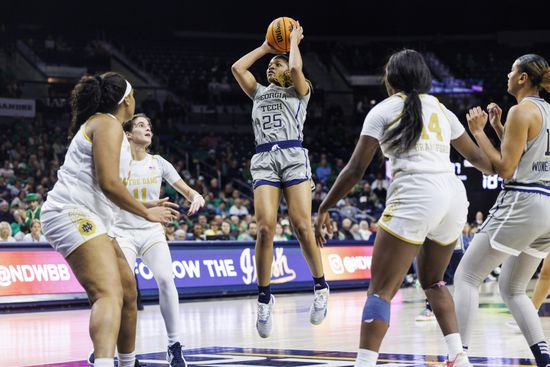 Georgia Tech Guard Kara Dunn 25 Editorial Stock Photo - Stock Image ...