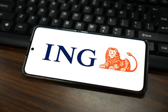 This Photo Illustration Ing Group Logo Editorial Stock Photo - Stock ...