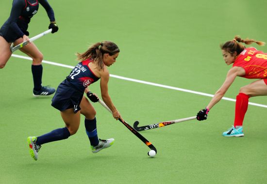 Usa Captain Amanda Golini Action During Editorial Stock Photo - Stock ...