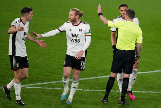 Captain Tim Ream Fulham Holds Back Editorial Stock Photo - Stock Image ...