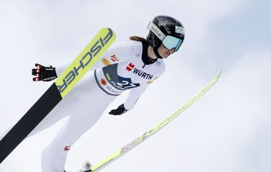 Lisa Hirner Austria Action During Nordic Editorial Stock Photo - Stock ...