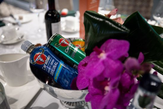Carabao Table Centre Pieces Wembley Suite Editorial Stock Photo - Stock ...