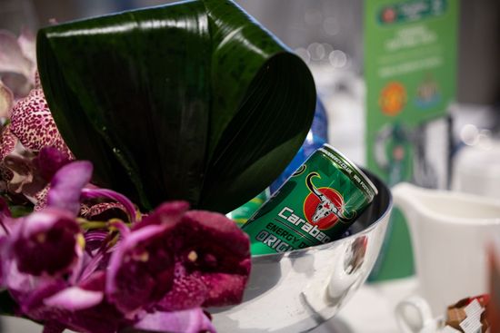 Carabao Table Centre Pieces Wembley Suite Editorial Stock Photo - Stock ...