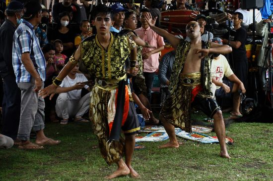 Dancers Perform During Kuda Lumping Locally Editorial Stock Photo ...