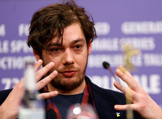 Actor Timocin Ziegler Attends Press Conference Editorial Stock Photo ...