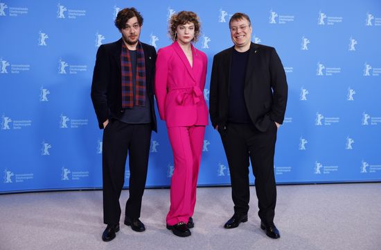 Actor Timocin Ziegler Director Christoph Hochhaeusler Editorial Stock ...