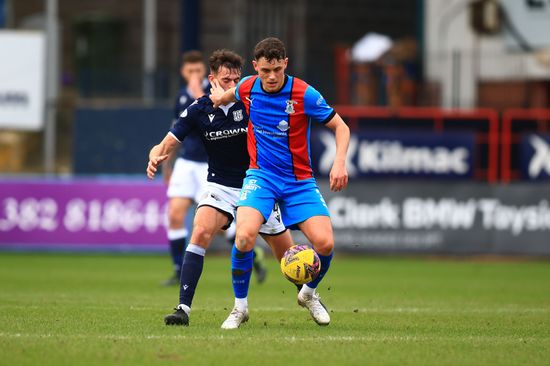 Cameron Harper Inverness Caledonian Thistle Shields Editorial Stock ...