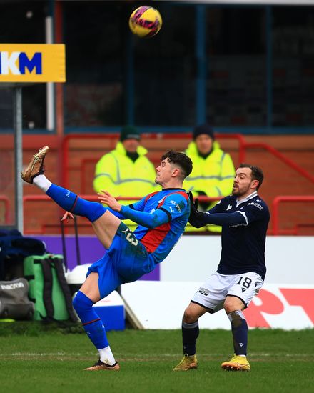 Cameron Harper Inverness Caledonian Thistle Clears Editorial Stock ...