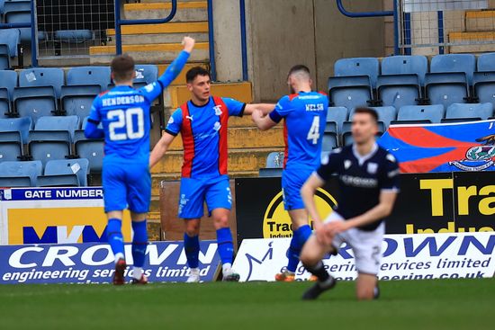 Cameron Harper Inverness Caledonian Thistle Celebrates Editorial Stock ...