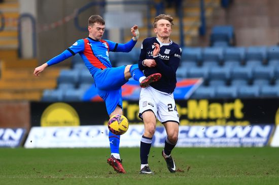 Max Anderson Dundee Fouled By Jay Editorial Stock Photo - Stock Image ...