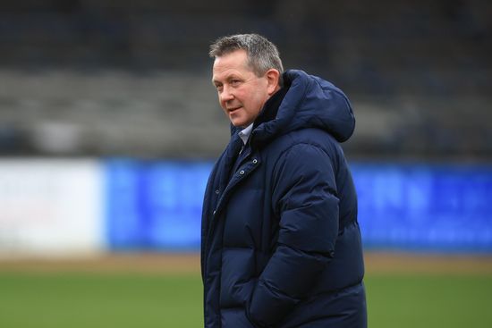 Inverness Caledonian Thistle Manager Billy Dodds Editorial Stock Photo ...