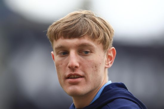 Max Anderson Dundee Inspects Pitch Before Editorial Stock Photo - Stock ...