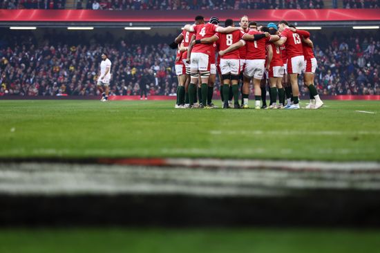 Wales Players Huddle Editorial Stock Photo - Stock Image | Shutterstock