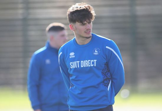 Hartlepool Uniteds Edon Pruti During John Editorial Stock Photo - Stock ...