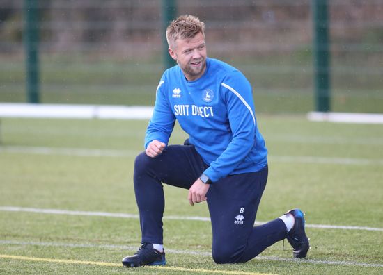 Hartlepool Uniteds Nicky Featherstone During John Editorial Stock Photo ...