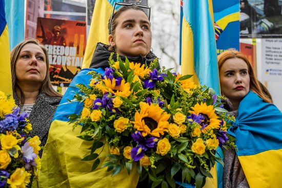 Memorial Service St Volodomyr Great Holland Editorial Stock Photo ...
