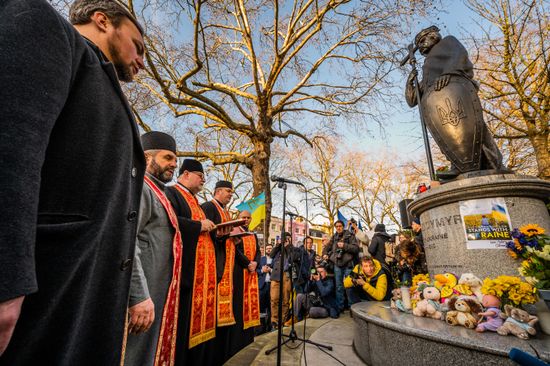 Memorial Service St Volodomyr Great Holland Editorial Stock Photo ...