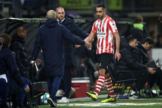 Rotterdam Adil Auassar Sparta Rotterdam Leaves Editorial Stock Photo ...