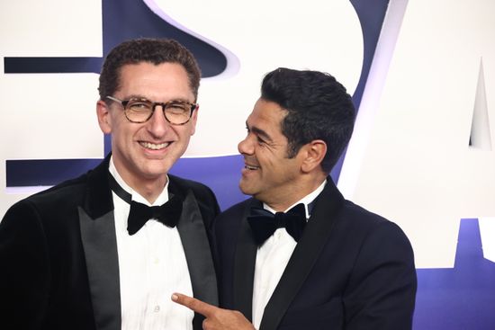 Jamel Debbouze R Maxime Saada Arrive Editorial Stock Photo - Stock ...