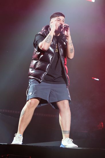 Argentine Singer Mauro Ezequiel Lombardo Quiroga Editorial Stock Photo ...