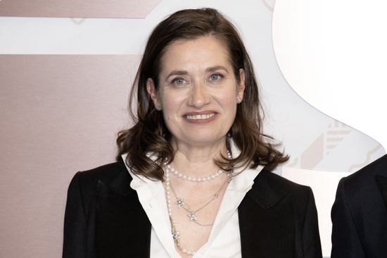 Emmanuelle Devos Poses During 48th Cesar Editorial Stock Photo - Stock ...
