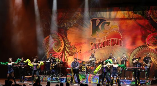 Kc Sunshine Band During Their 50th Editorial Stock Photo - Stock Image ...