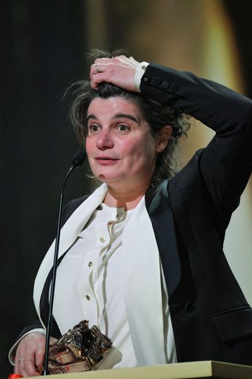 Marieange Luciani Receives Best Documentary Cesar Editorial Stock Photo ...