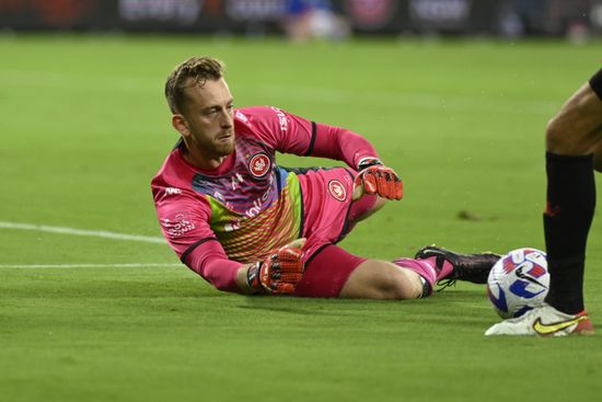 Lawrence Thomas Western Sydney Wanderers Goes Editorial Stock Photo ...
