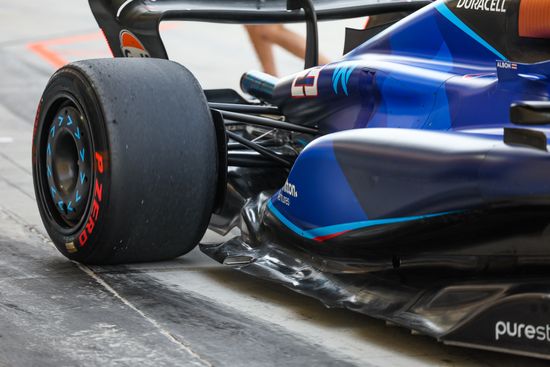Williams Racing Fw45 Mechanical Detail Floor Editorial Stock Photo ...