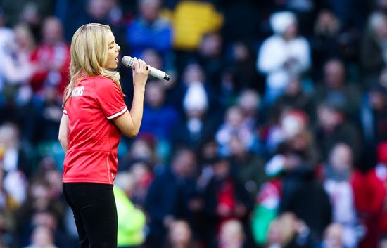 Katherine Jenkins Sings Before Kick Off Editorial Stock Photo - Stock ...