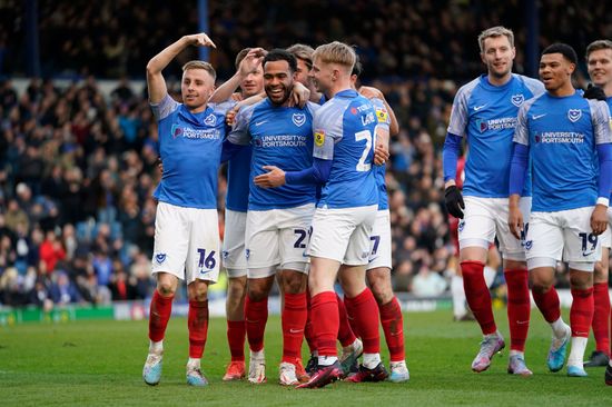 Goal Portsmouth Midfielder Louis Thompson Scores Editorial Stock Photo ...