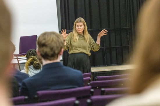 Newbury Mp Laura Farris Talks Sixth Editorial Stock Photo - Stock Image ...