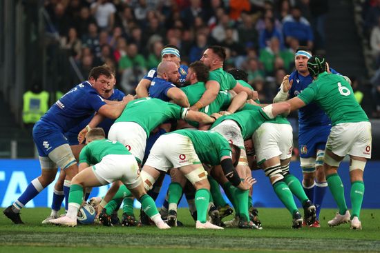 Italy Vs Ireland View Maul Editorial Stock Photo - Stock Image ...