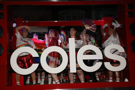 Parade Participants Coles Float Editorial Stock Photo - Stock Image ...
