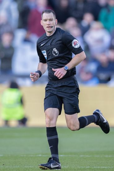 Jarred Gillett Referee During Premier League Editorial Stock Photo ...