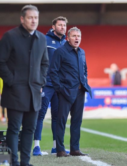 Carlisle Manager Paul Simpson During Efl Editorial Stock Photo - Stock ...