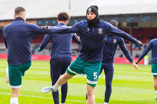 Sutton Uniteds Ben Goodliffe 5 Action Editorial Stock Photo - Stock ...