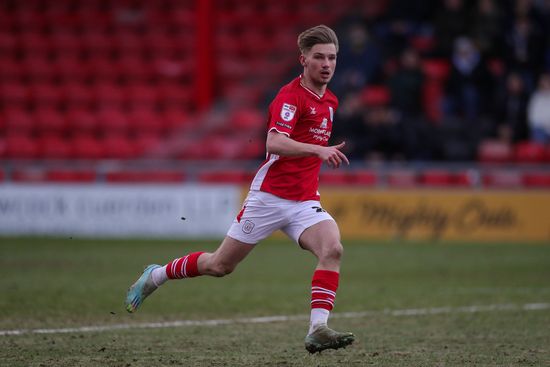 Crewe Alexandra Forward Joel Tabiner 25 Editorial Stock Photo - Stock ...