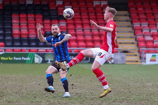 Crewe Alexandra Midfielder Ryan Finnigan 18 Editorial Stock Photo ...