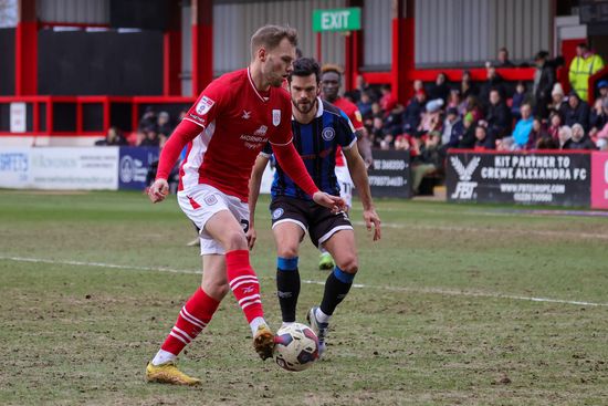 Crewe Alexandra Forward Elliot Nevitt 20 Editorial Stock Photo - Stock ...