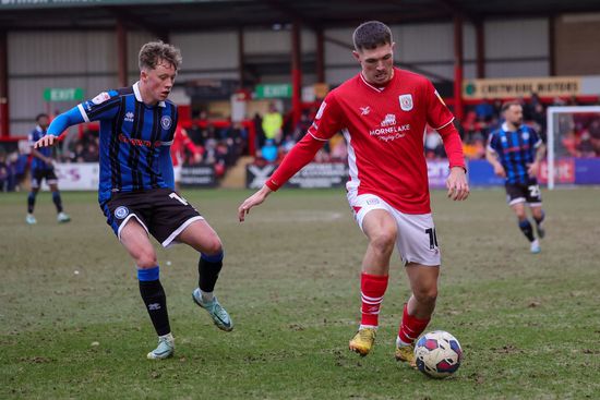 Crewe Alexandra Midfielder Callum Ainley 10 Editorial Stock Photo ...