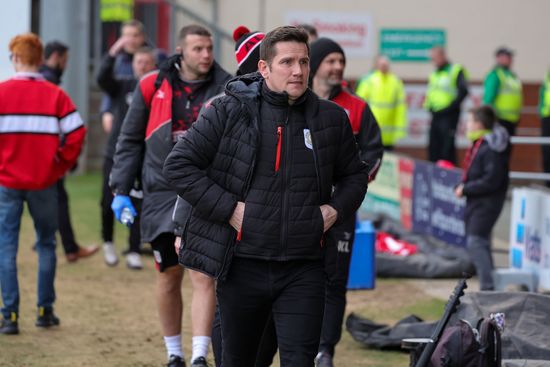 Crewe Alexandra Manager Lee Bell During Editorial Stock Photo - Stock ...