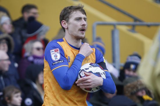 Mansfield Town Defender Elliott Hewitt 4 Editorial Stock Photo - Stock ...